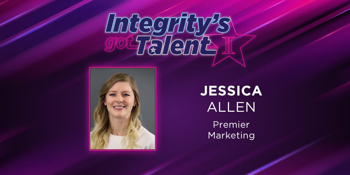 Jessica Allen Dazzles With Speed Painting - Integrity