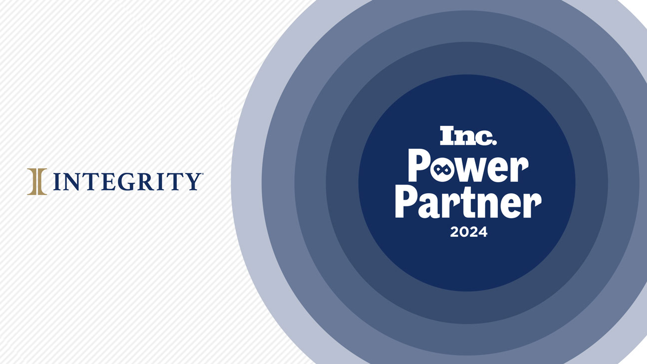 Integrity Wins Inc. Power Partner Award for 2nd Year