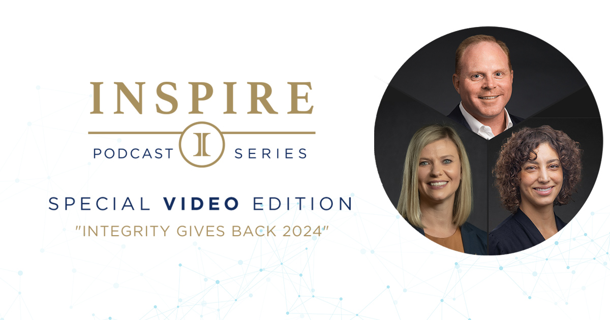 SPECIAL VIDEO EDITION: Bryan W. Adams, Rachelle McReynolds and Mary Elyse Farah — Integrity ...