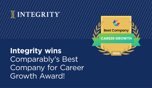 Integrity Named One Of The Best Companies For Career Growth